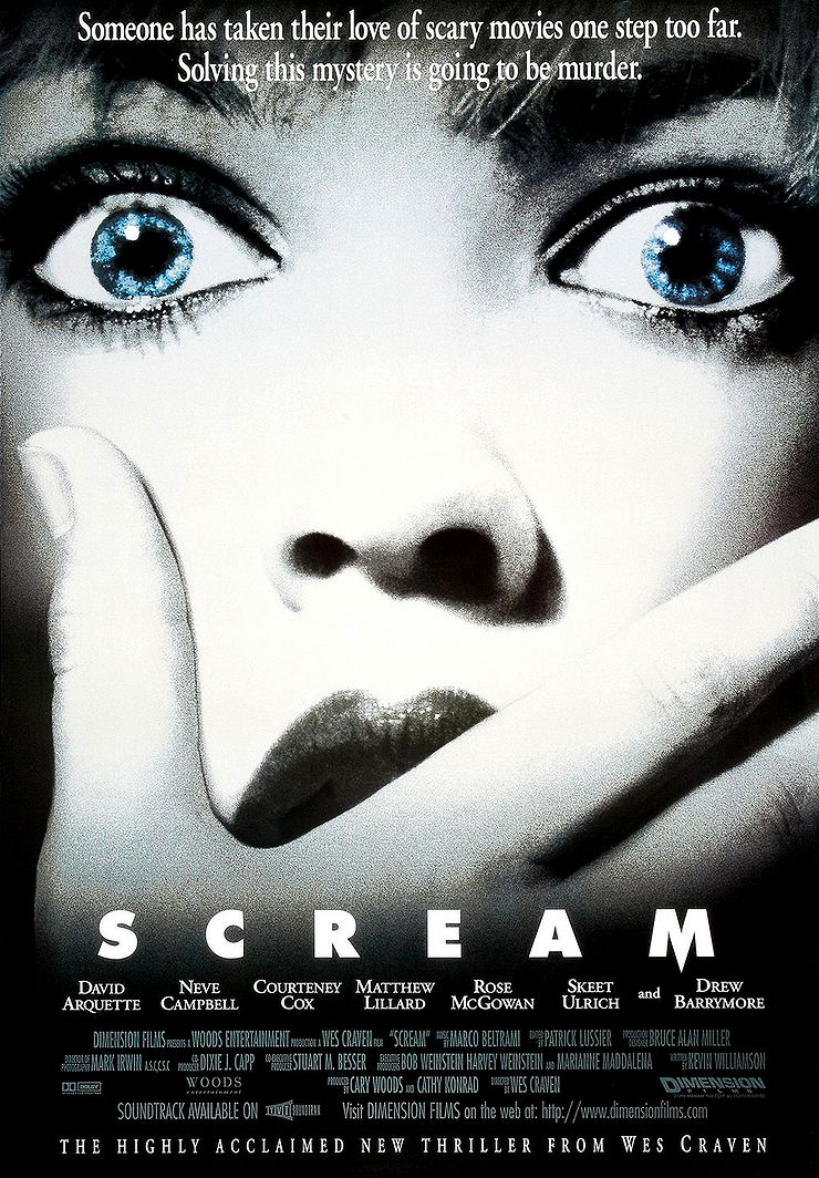 At once a satire and a great horror movie... a review of Scream
