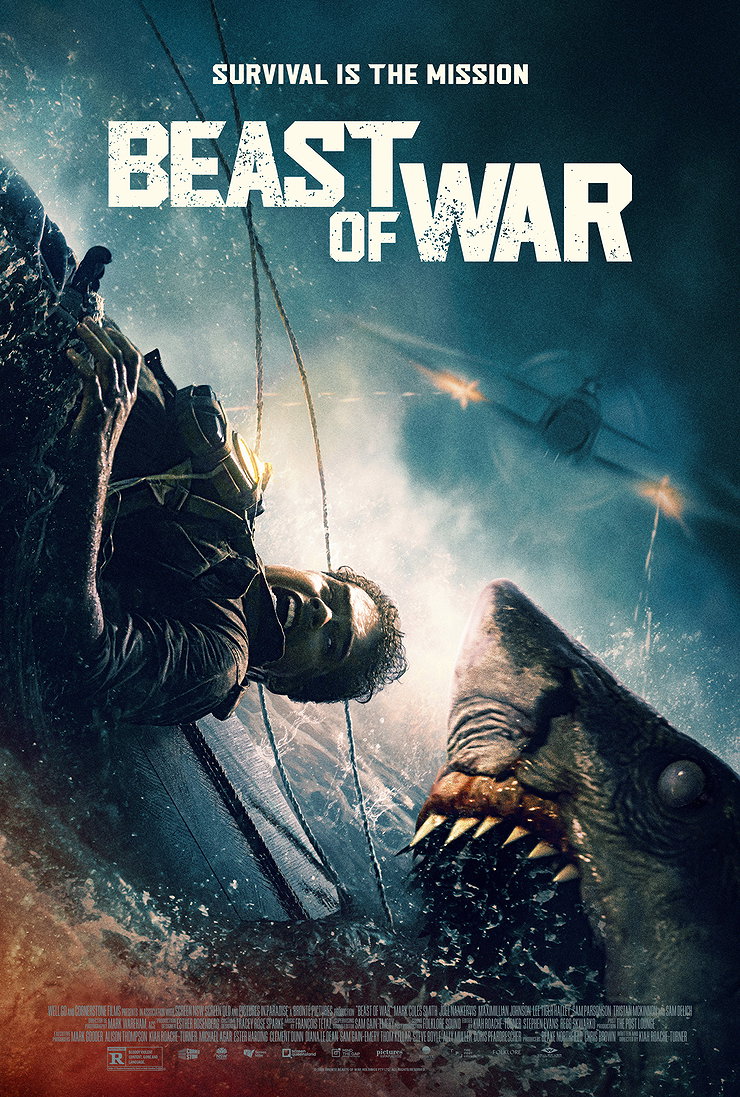 A WWII shark movie with thrills and suspense a review of Beast of War
