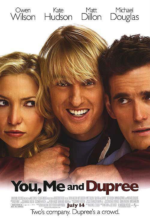 An average movie a review of You, Me and Dupree