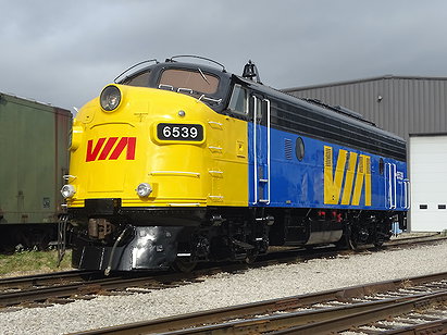 VIA Rail FP9A
