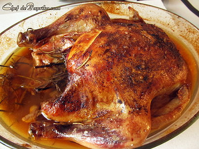 Roast Guinea Fowl with Tarragon and Lemon Sauce