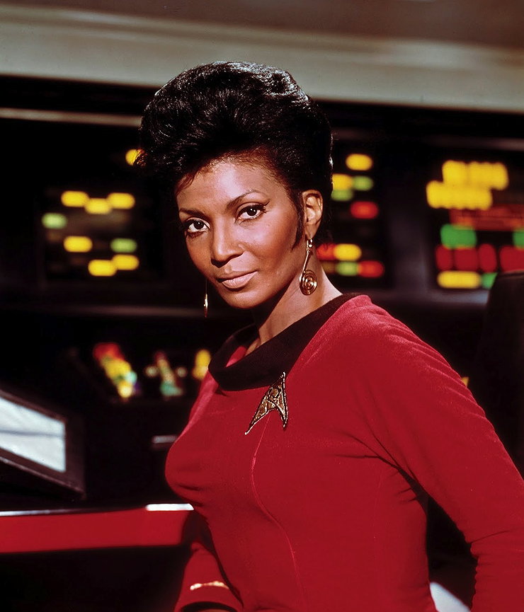 Nyota Uhura (Star Trek) a review of Nyota Uhura (Nichelle Nichols)