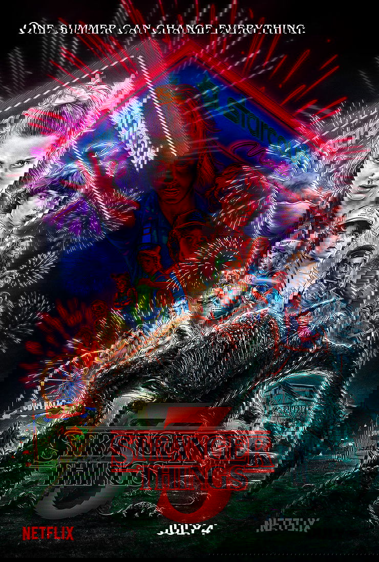 It's like a mix of The Goonies, the Alien series a a review of Stranger ...