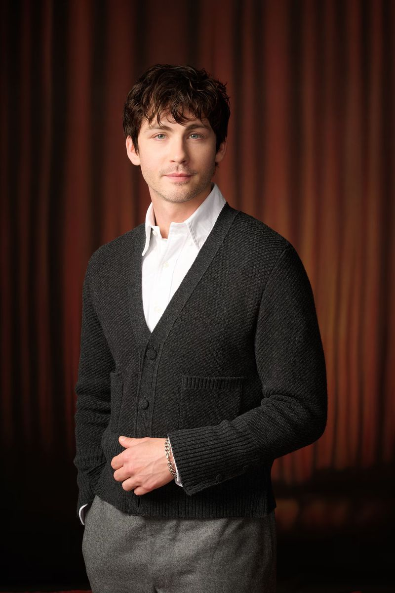 Logan Lerman in a 2012 photoshoot